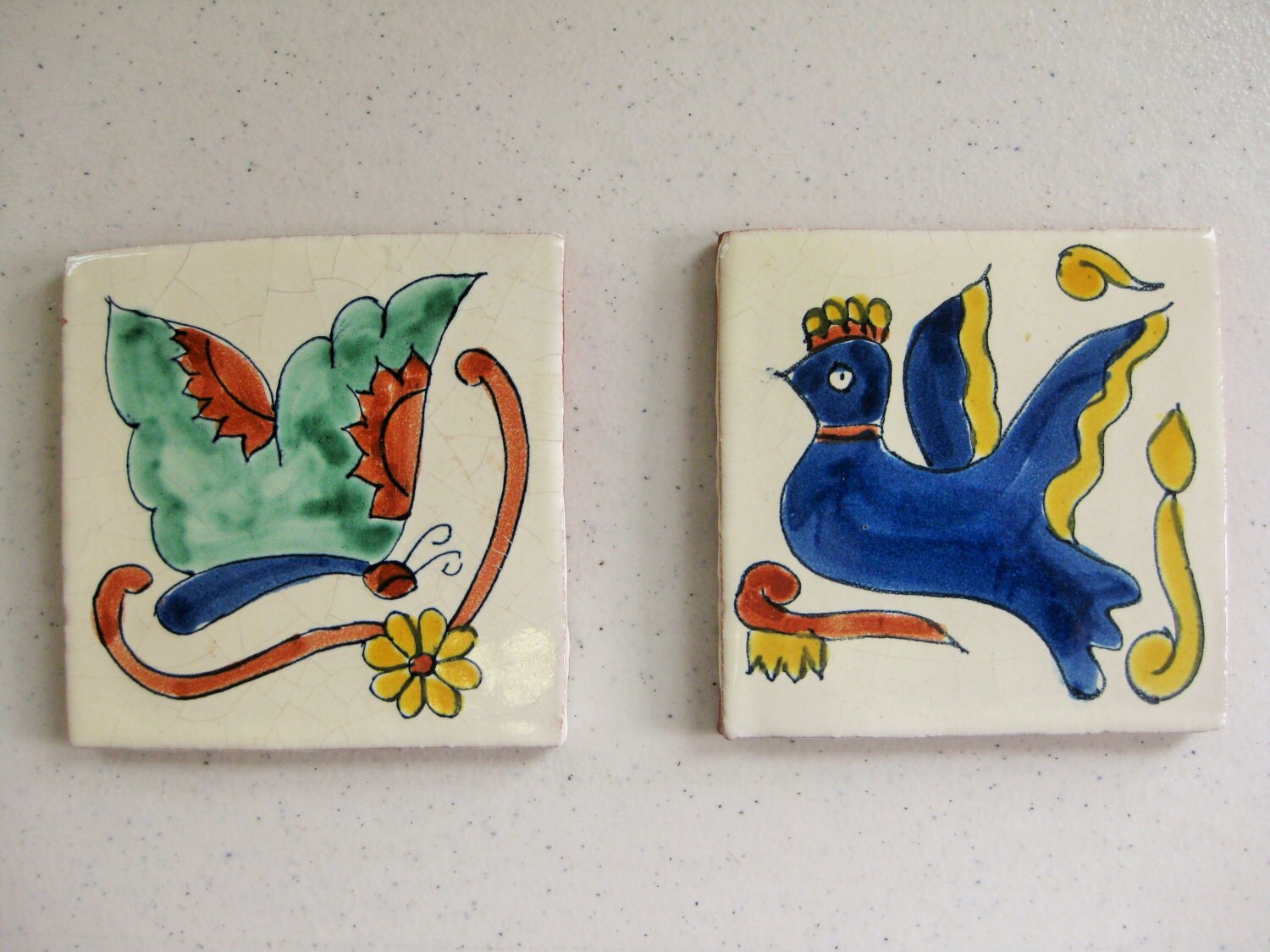 20-animal Series 4x4 Talavera Decorative Handmade Mexican Clay - Etsy