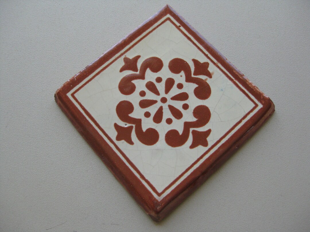 4-DSBN 4x4 Various Bullnose Talavera Hand Made Decorative Mexican Clay ...