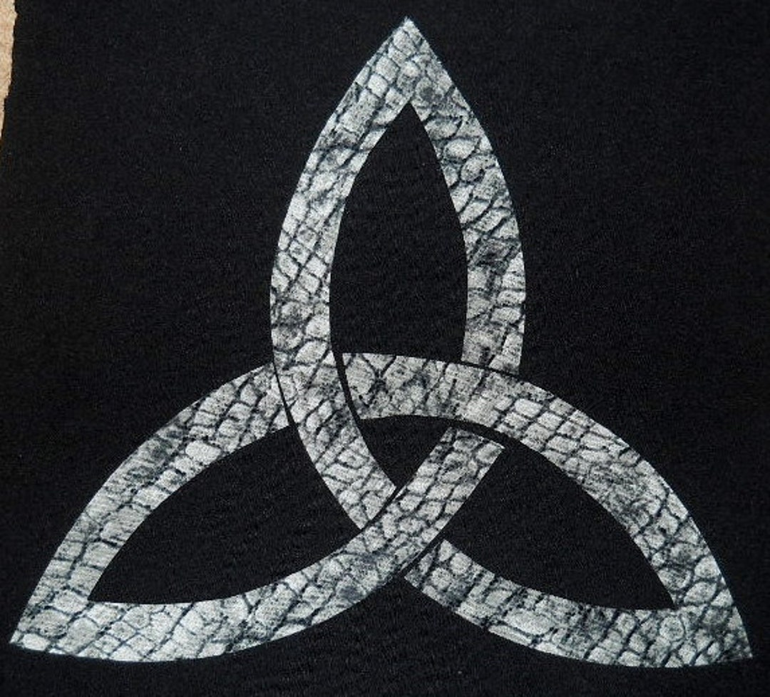Easy Simple Celtic Triquetra Quilt Applique Pattern Design - Etsy