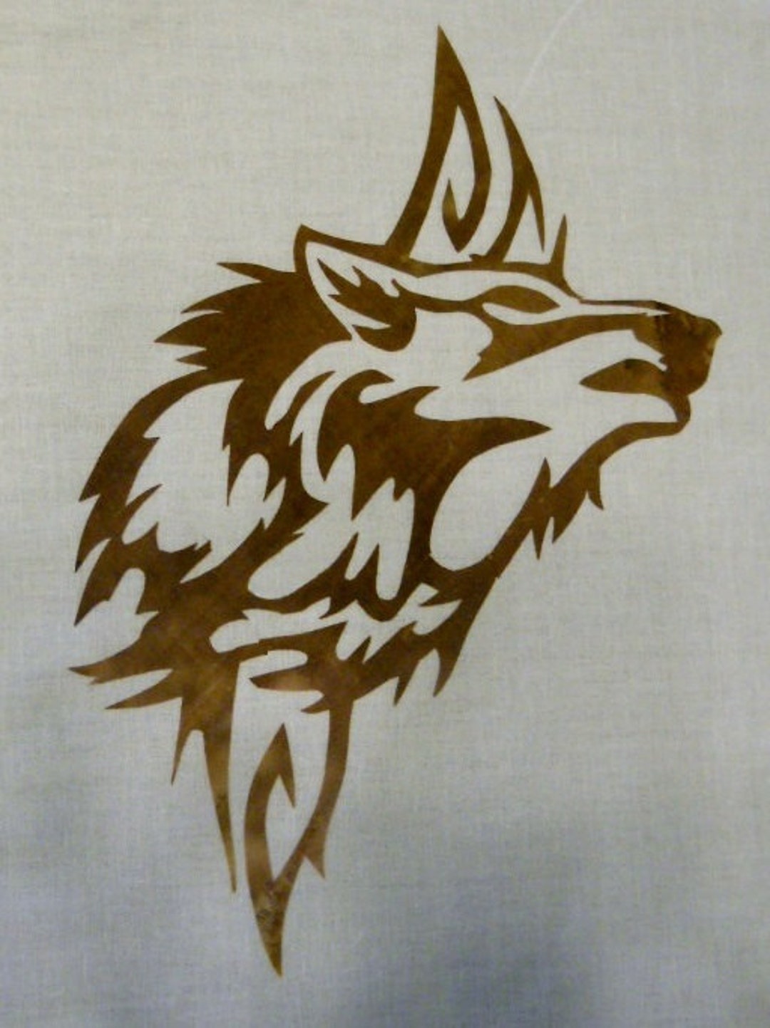 Wolf 2 Quilting Applique Pattern Design - Etsy