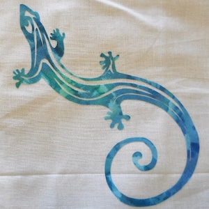 Easy Lizard Quilt Applique Pattern Design - Etsy
