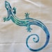 Easy Lizard Quilt Applique Pattern Design - Etsy