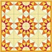 Rising Sun Quilt Paper Templates Quilting Block Pattern - Etsy