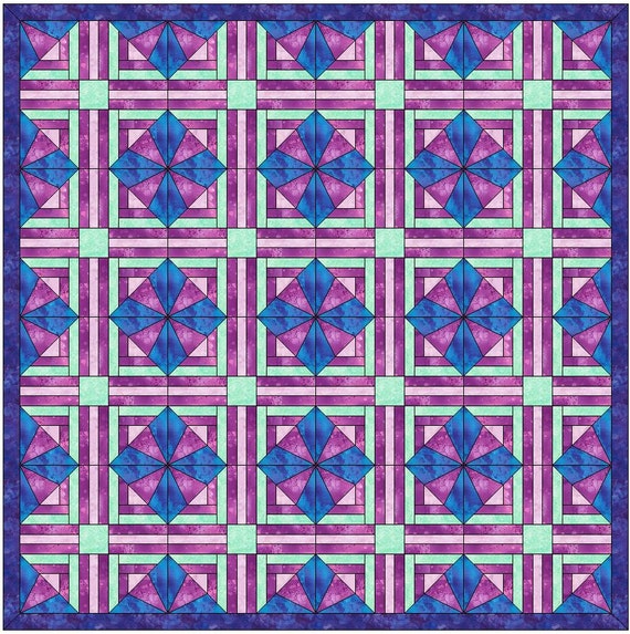 Organized Chaos Template Quilting Block Pattern PDF - Etsy