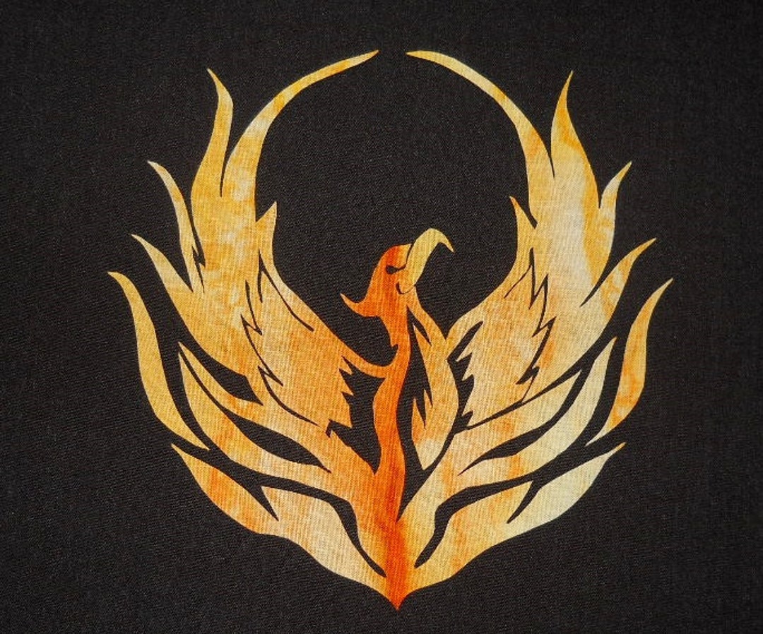 Phoenix Rising 2 Quilt Applique Pattern Design - Etsy