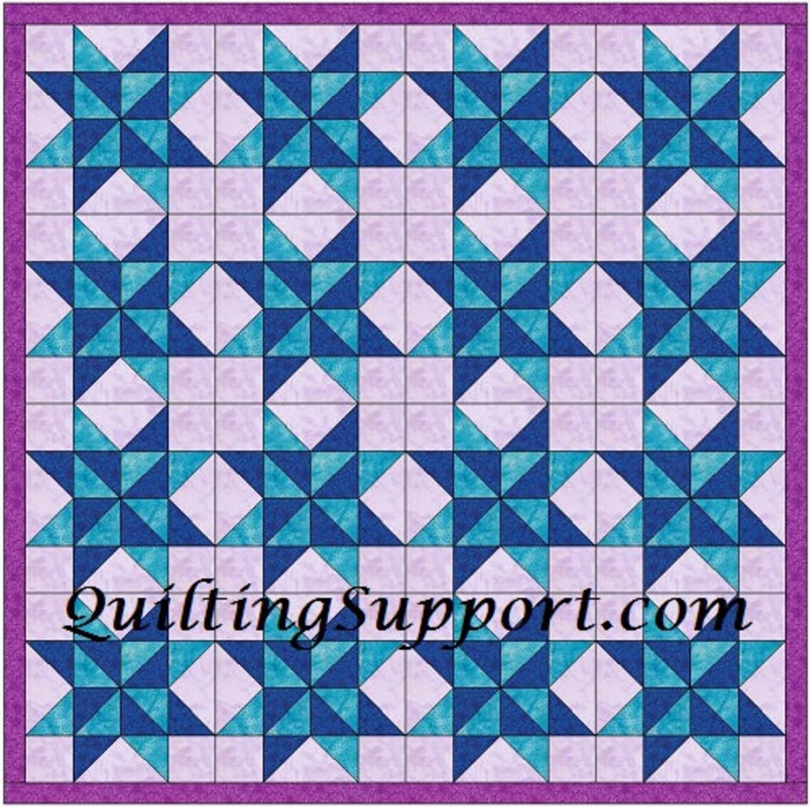 Classics Choice Chain Star Quilt 10 Inch Paper Piece - Etsy