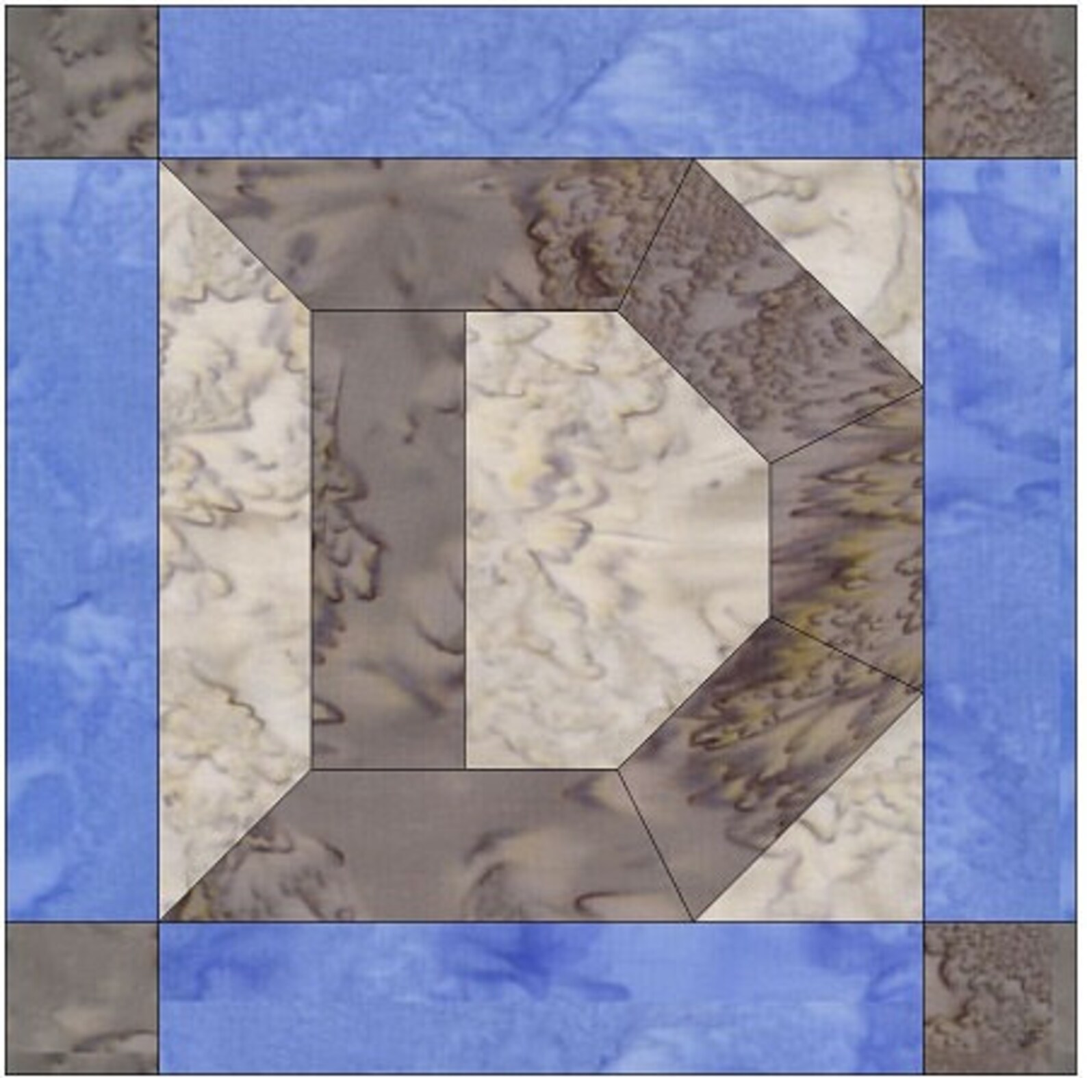 Alphabet Quilt 26 Letter Set Paper Piece Foundation Quilting - Etsy