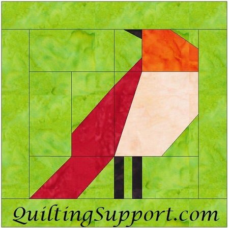 Birds Quilt Block Patterns: Paper Foundation Piecing (PDF) - Etsy