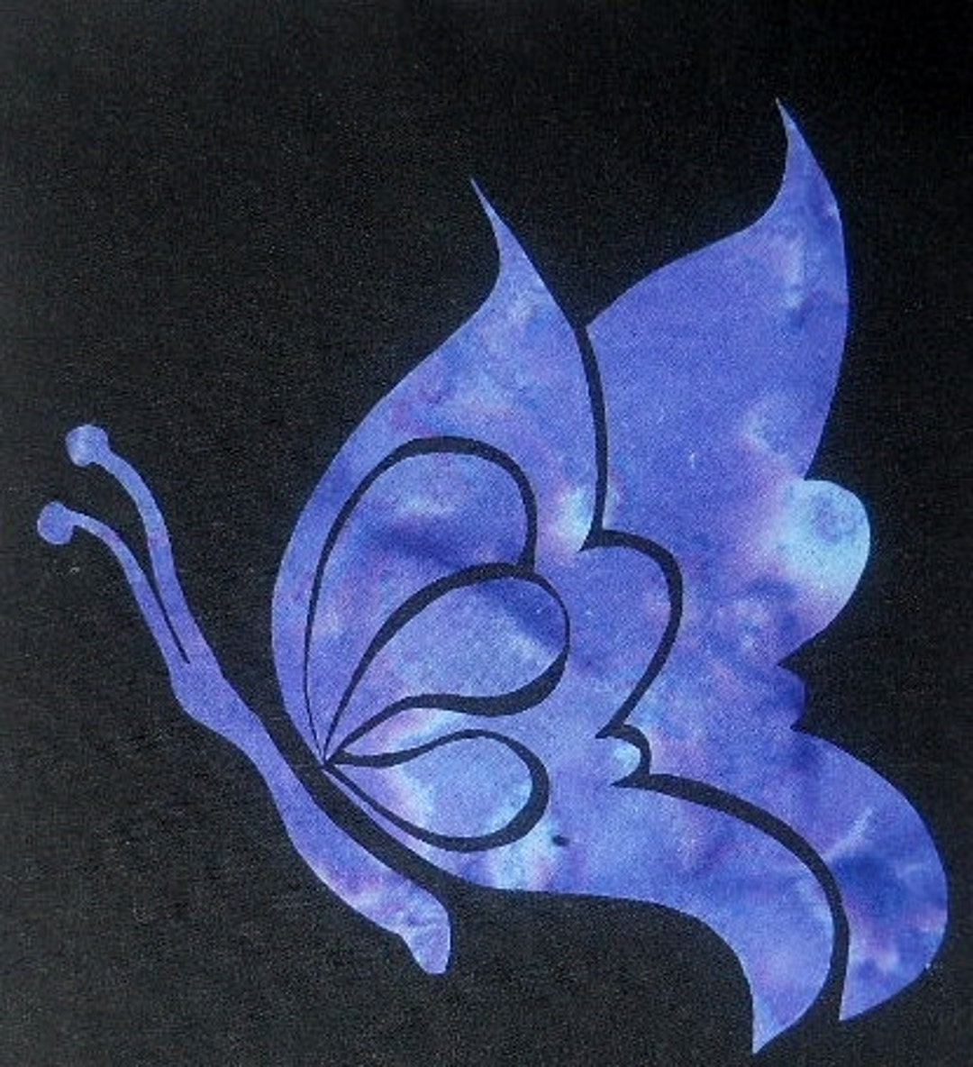 Butterfly 8 Quilt Applique Pattern Design - Etsy