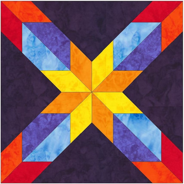 Big Block Pattern - Etsy