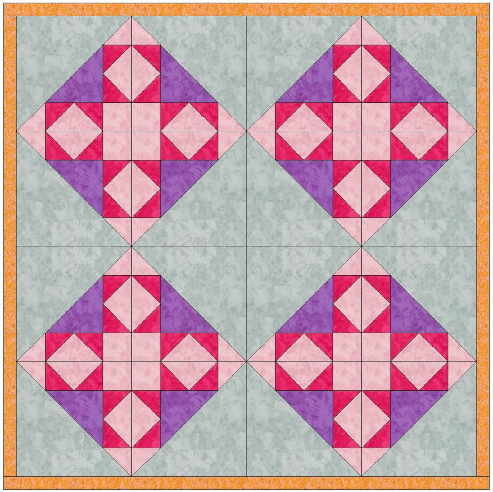 Half Variable Star Quilt Templates Quilting Block Pattern PDF - Etsy