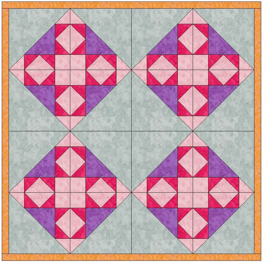 Half Variable Star Quilt Templates Quilting Block Pattern PDF - Etsy