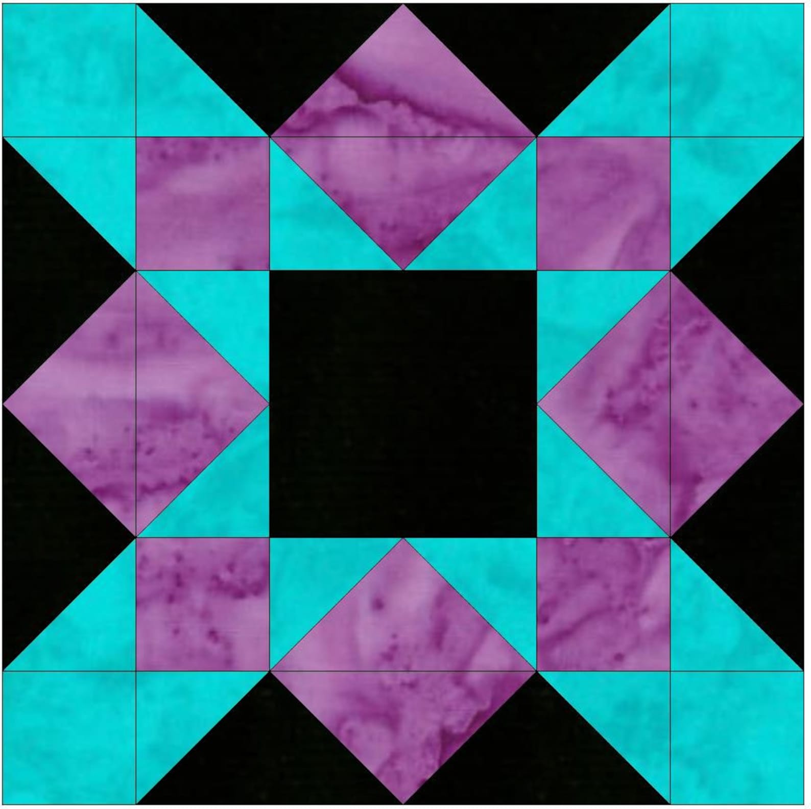 HC Geometric Quilt Block Set of 4 15 Inch Template Quilting - Etsy