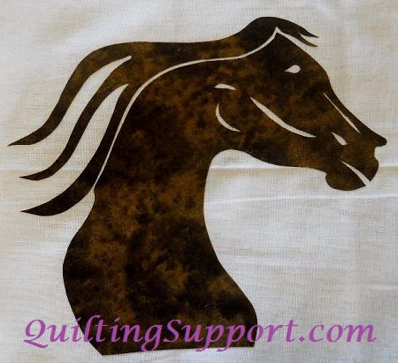 Horse Quilt Applique Patterns Design (set 1) - Etsy