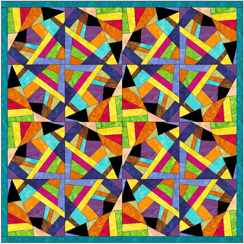 Quilt Pattern Complex - Etsy