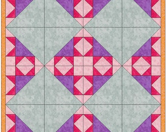 Variable Star Quilt Pattern - Etsy