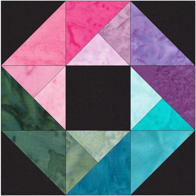 HC Quilt Block Set of 4 15 Inch Template Quilting Block - Etsy