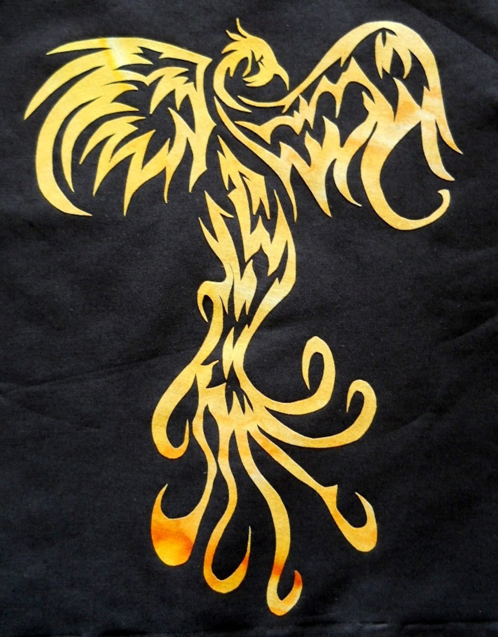 Phoenix Rising Quilt Applique Pattern Design - Etsy