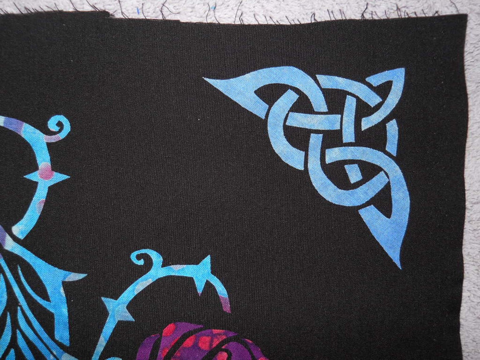 Easy Celtic Knot Corner Quilt Applique Pattern Design | Etsy