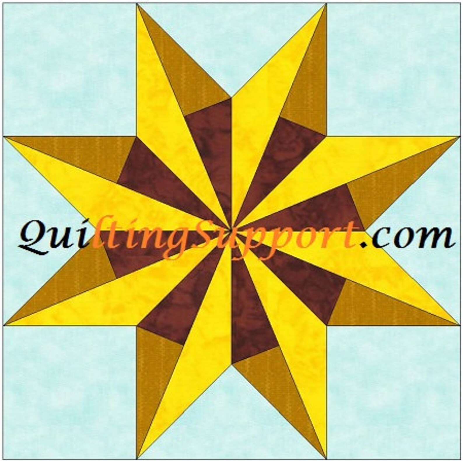 Star Quilt Set of 4 Template Quilting Block Patterns Set 5 PDF - Etsy