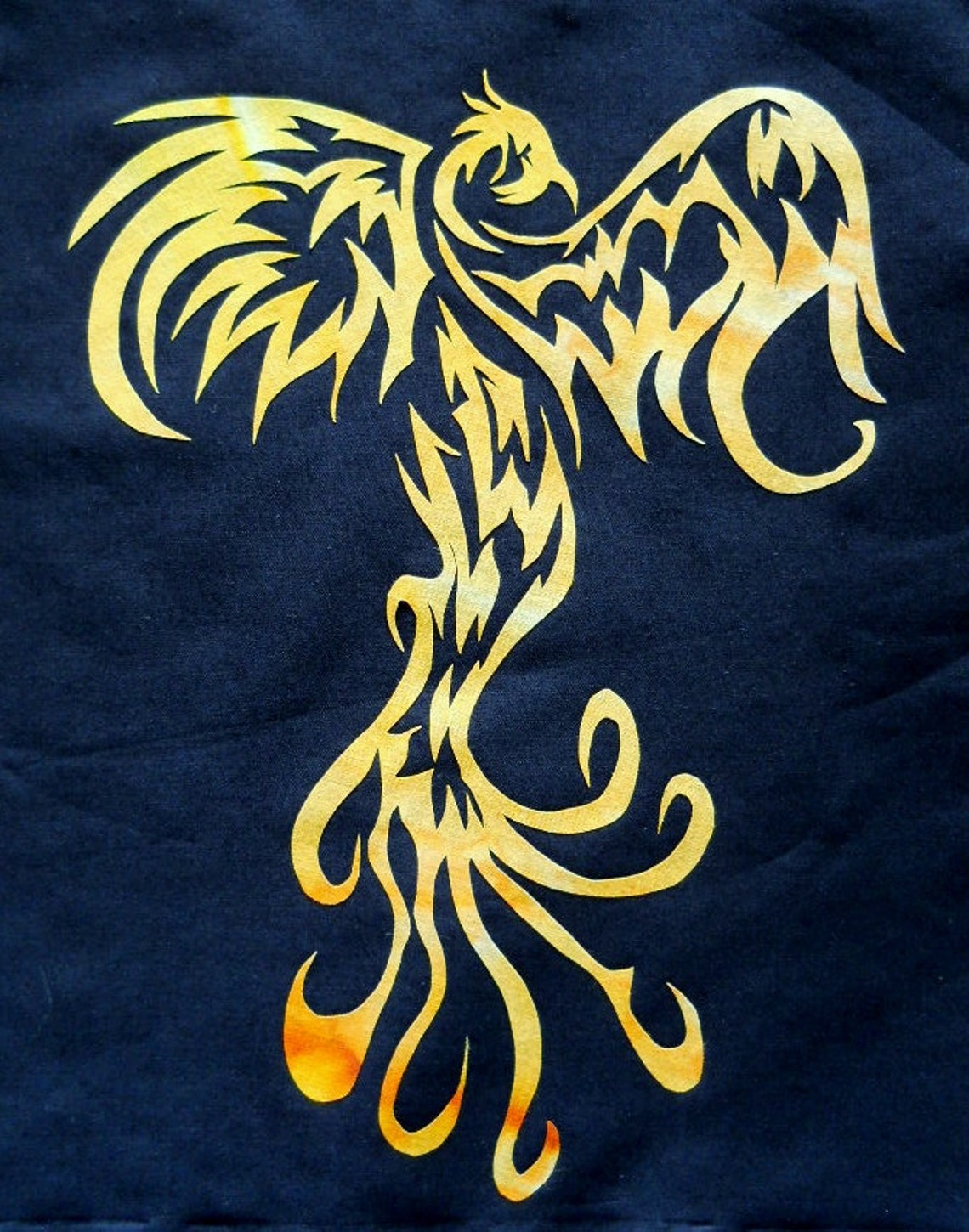 Phoenix Rising Quilt Applique Pattern Design - Etsy