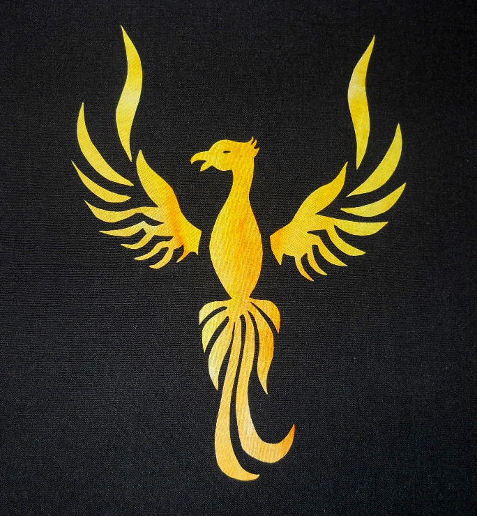 Phoenix Quilt Applique Pattern Design | Etsy