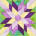 Sunbeam Template Quilting Block Pattern PDF - Etsy