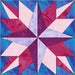 Guiding Star Quilt 15 Inch Quilt Block Template Pattern PDF - Etsy
