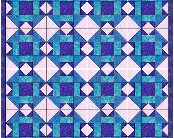 Sunbeam Template Quilting Block Pattern PDF - Etsy Canada