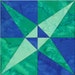 Crossed Canoes Chain Quilt Paper Piece Foundation Quilting Block ...