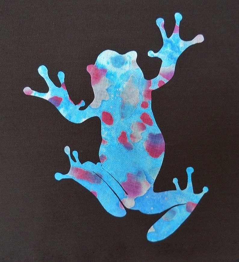 Easy Cute Frog Quilt Applique Pattern Design - Etsy