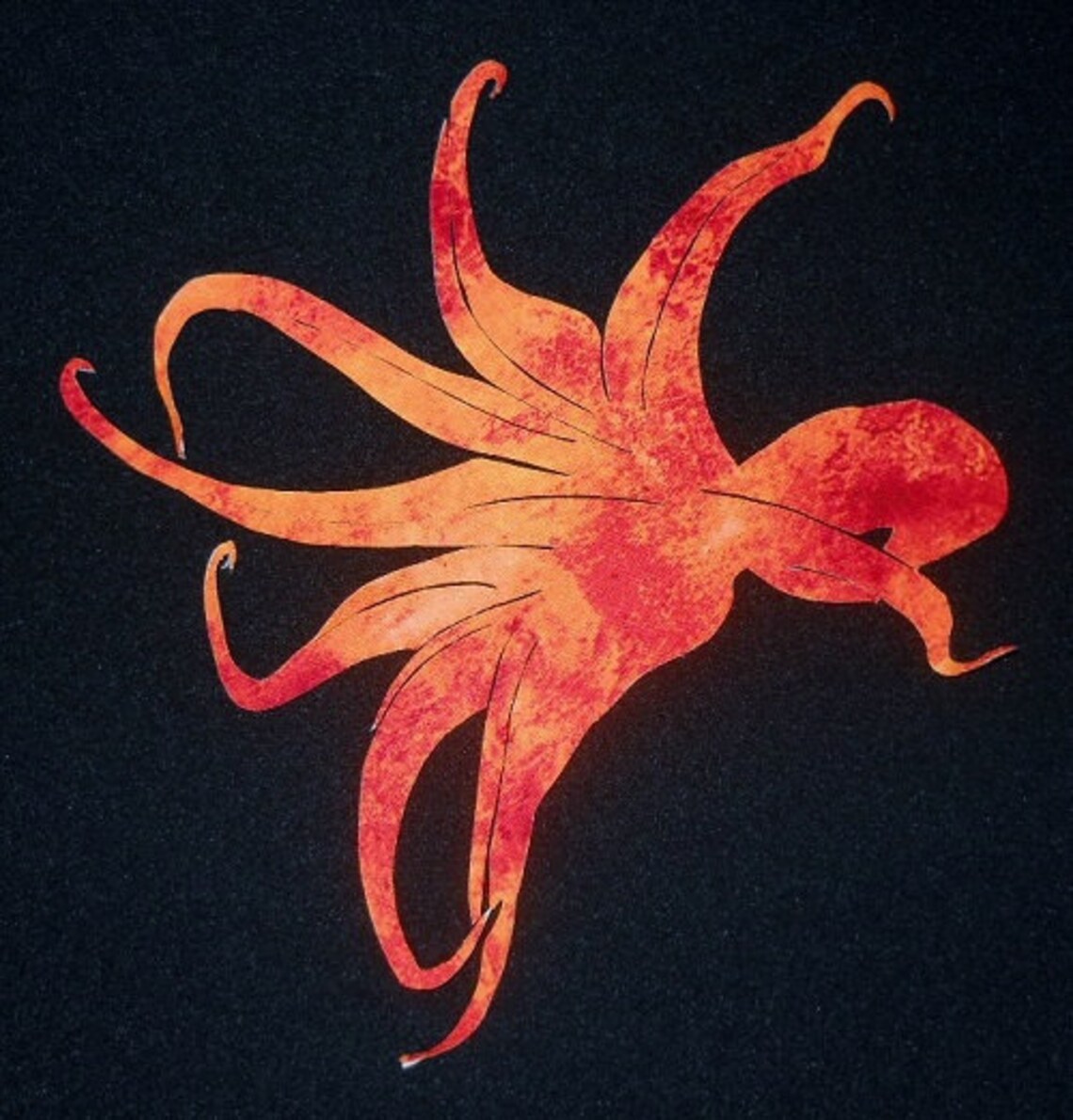 Octopus 2 Quilt Applique Pattern Design PDF | Etsy