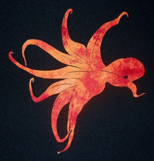 Octopus 2 Quilt Applique Pattern Design PDF - Etsy
