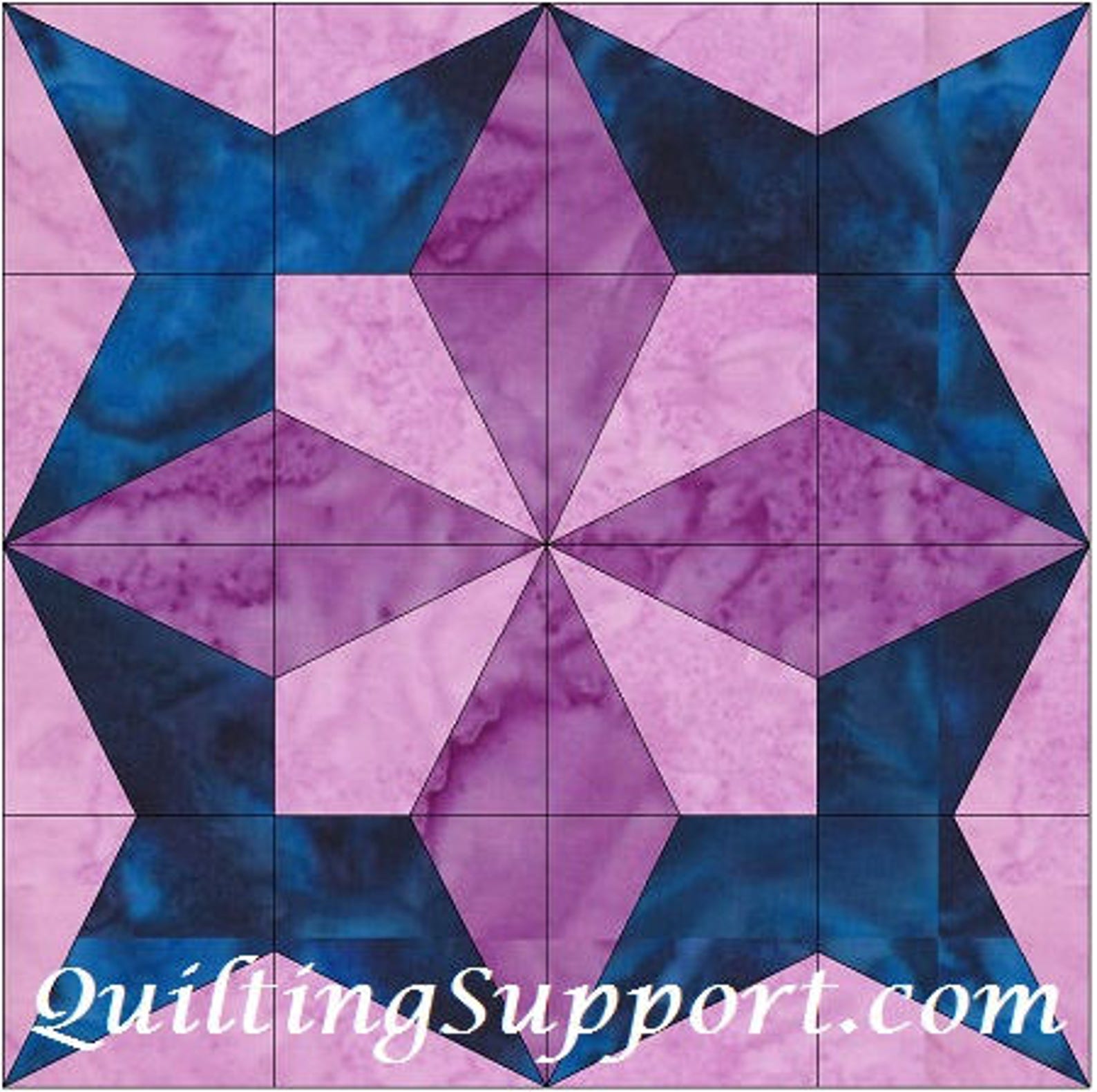 Star Quilt Set 1 10 Inch Paper Piecing Foundation Quilt 4 | Etsy