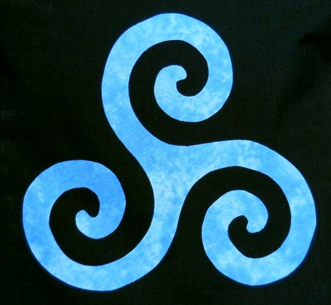 Easy Celtic Triskelion Quilt Applique Pattern Design - Etsy