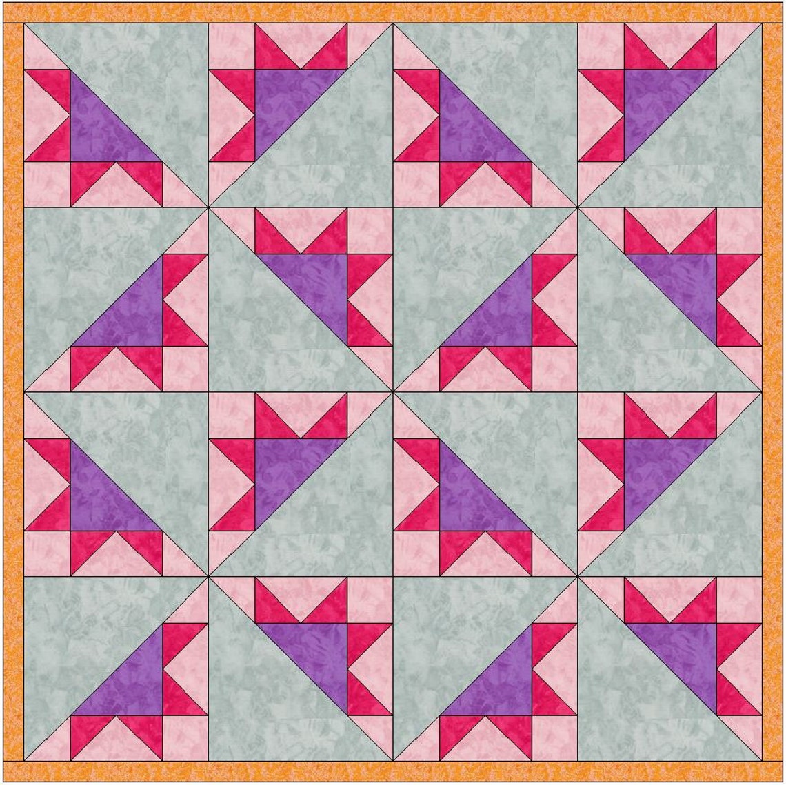 Half Variable Star Quilt Templates Quilting Block Pattern PDF - Etsy