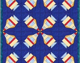 Rocket Ship Quilt Pattern - Etsy