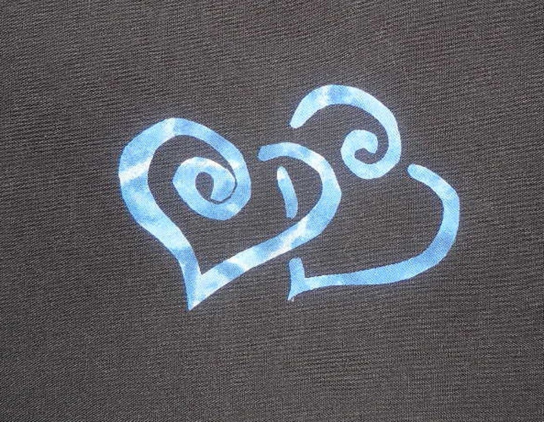 Intertwined Heart Quilt Applique Pattern Design (easy) - Etsy