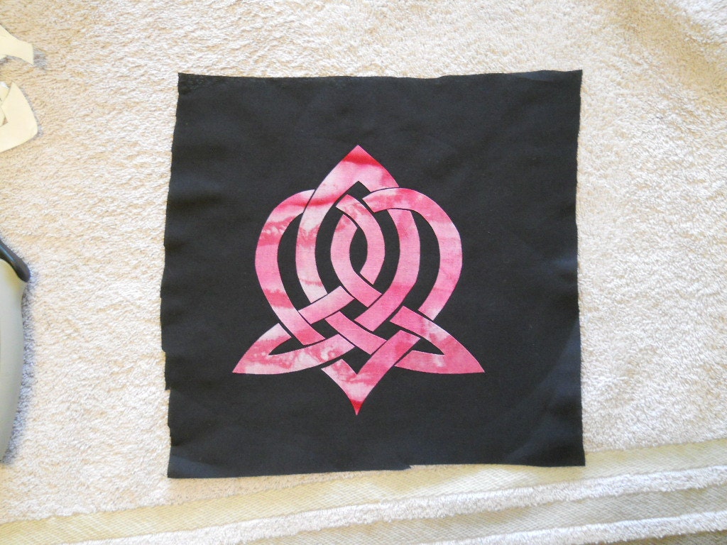 Easy Celtic Heart Knot Quilt Applique Pattern Design - Etsy
