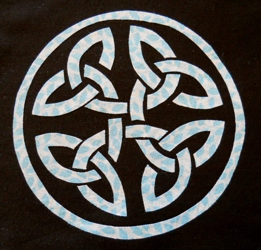 Easy Celtic Circle Knot Quilt Applique Pattern Design - Etsy