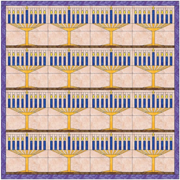 Jewish Quilt Pattern - Etsy