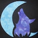 Wolf Moon Quilting Applique Pattern Design - Etsy Canada
