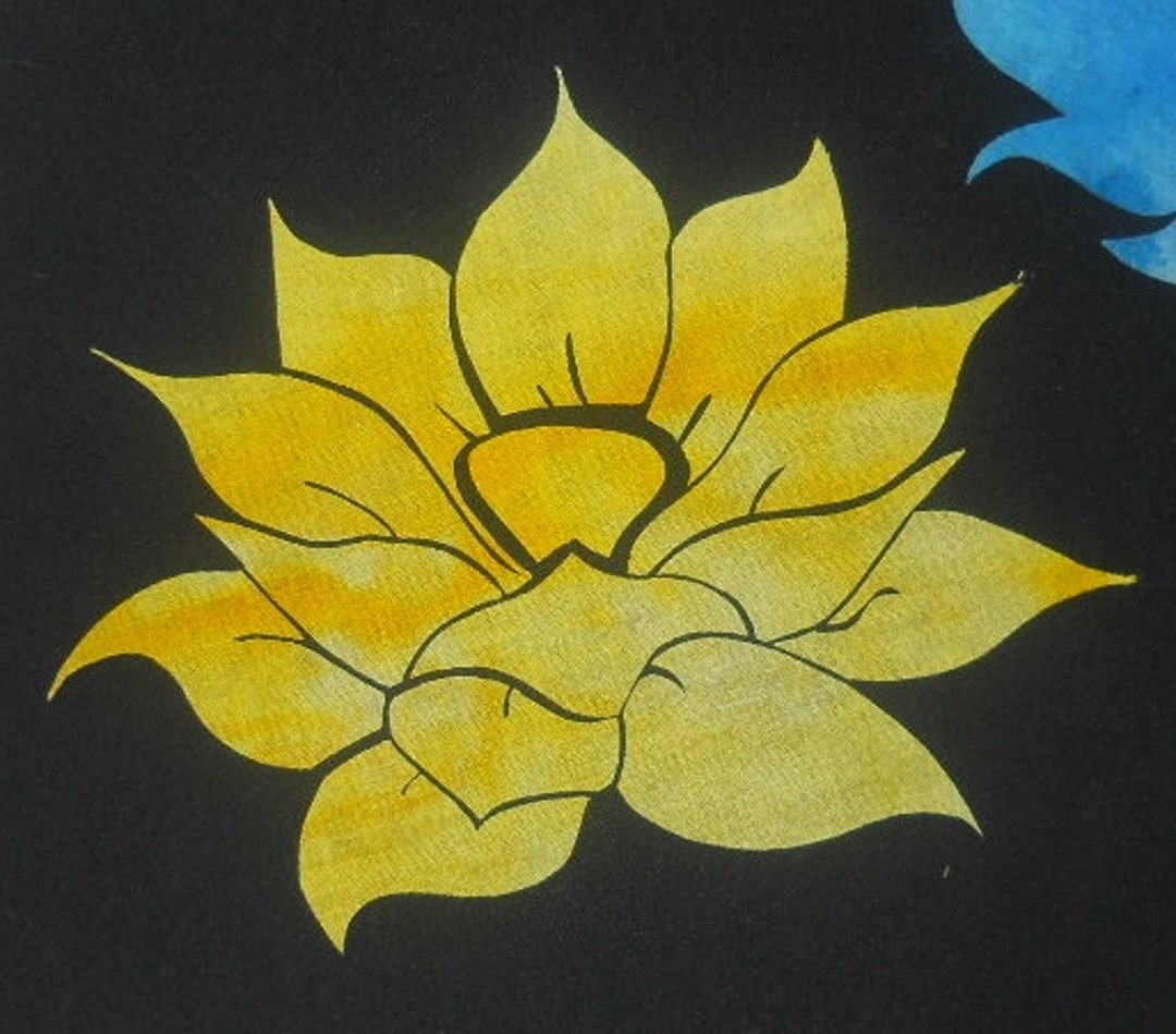 Easy Beautiful Lotus Blossom Flower Quilt Applique Pattern Design - Etsy