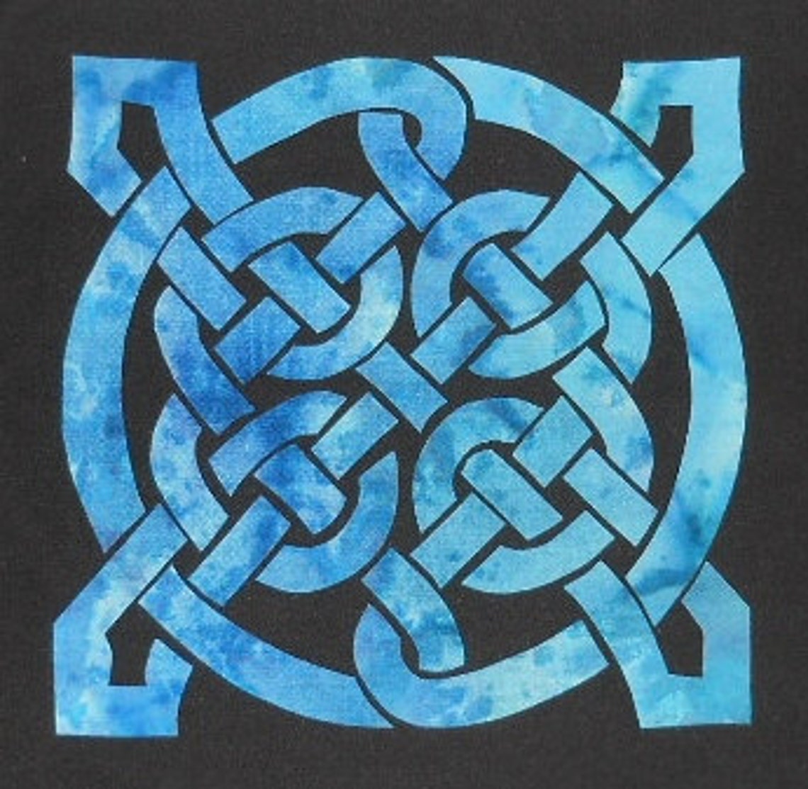 Easy Celtic Knot 4 Block Set Quilt Applique Patterns Designs (set 2 ...