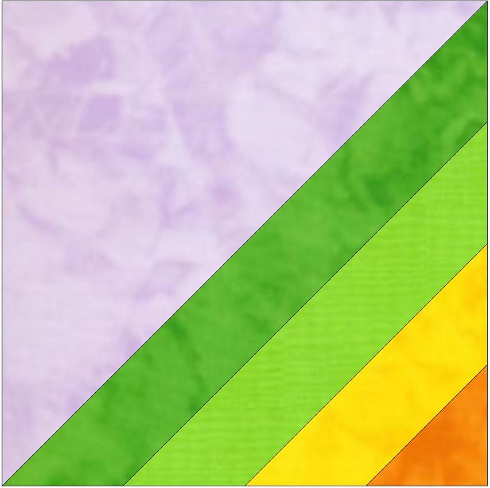 Roman Stripe Quilt Set of 4 Template Quilting Block Patterns Set 1 PDF ...