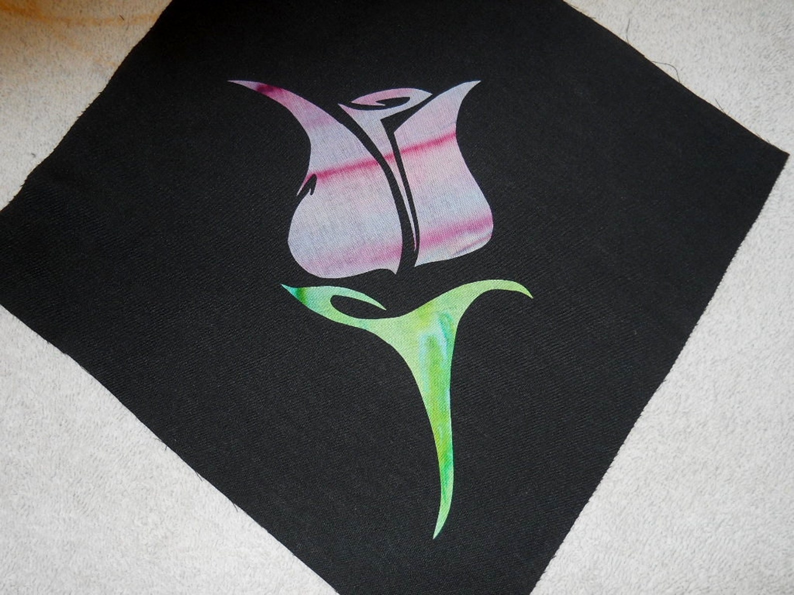 Easy Beautiful Rose Flower Quilt Applique Pattern Design | Etsy