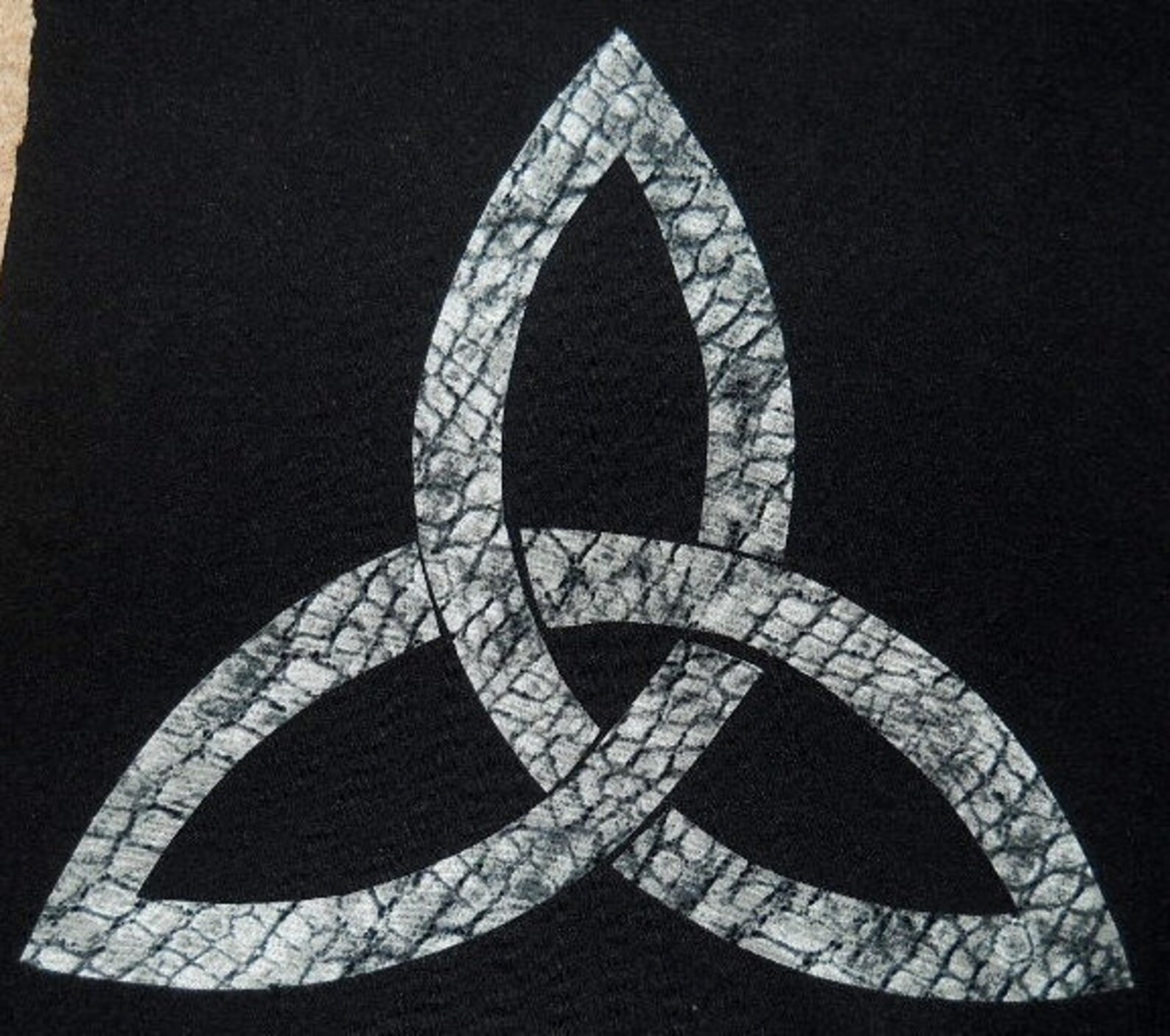Easy Simple Celtic Triquetra Quilt Applique Pattern Design - Etsy