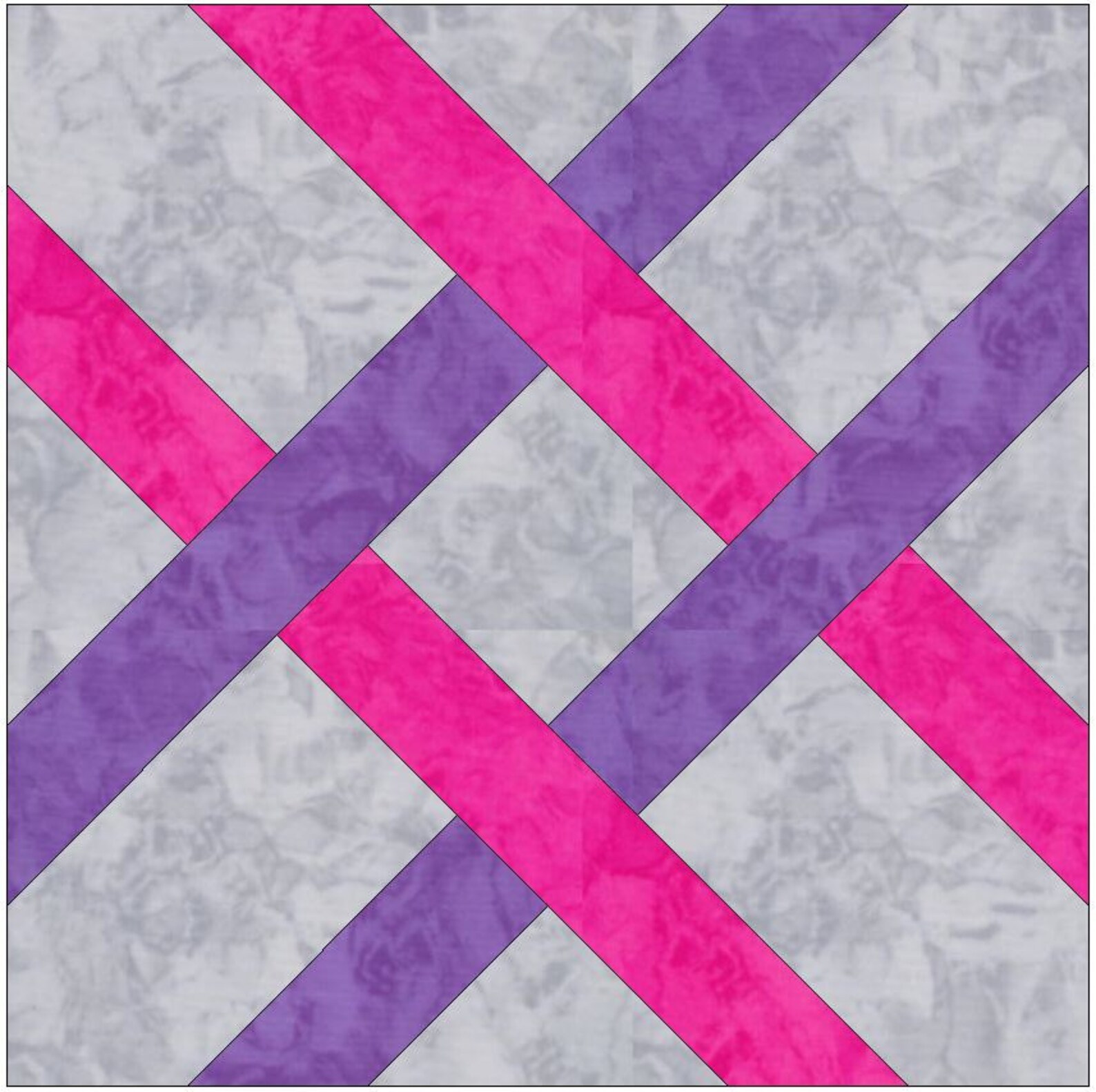 Celtic Knot Quilt Block Set of 4 Paper Piece Foundation - Etsy