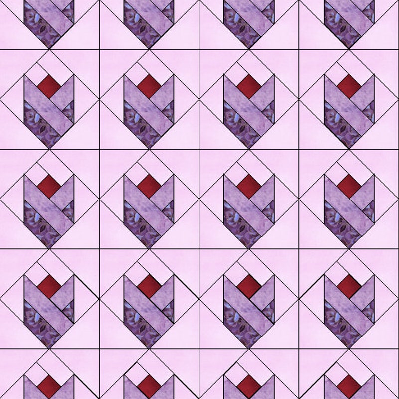 Tulip Quilt Pattern - Etsy
