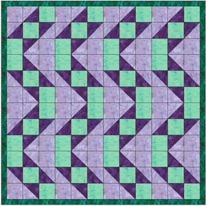 Road to California Quilt Paper Piece Foundation Quilting Block Pattern ...
